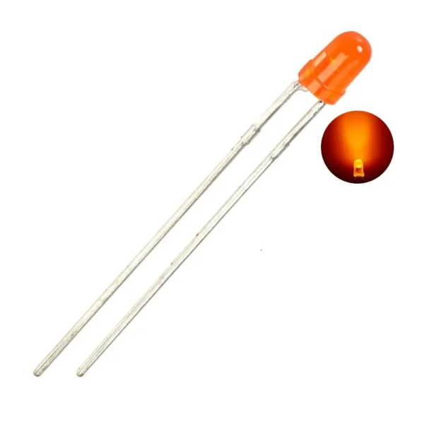 3mm Orange Led – www.elektrokart.in