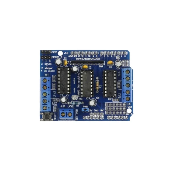 L293D Motor Driver Shield for Arduino - www.elektrokart.in